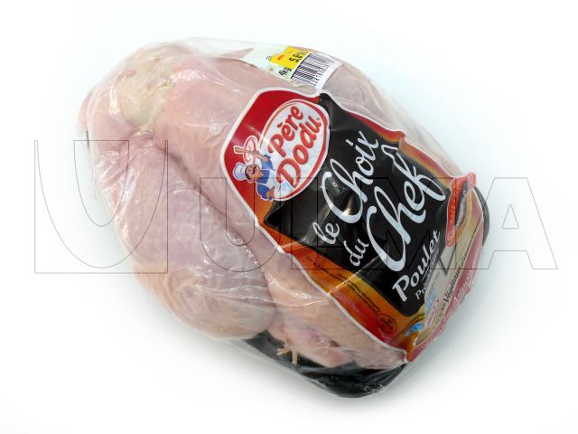 Conditionnement Flow Pack de poulet entier sous atmosphère modifiée ...